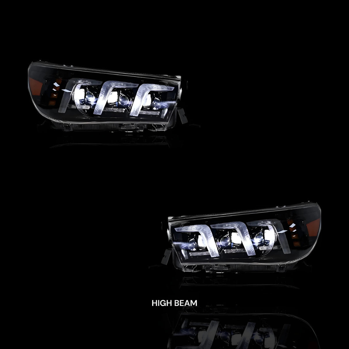 Sequential Headlights – Fits Toyota Hilux N80 (2016–2020) | LH + RH ...